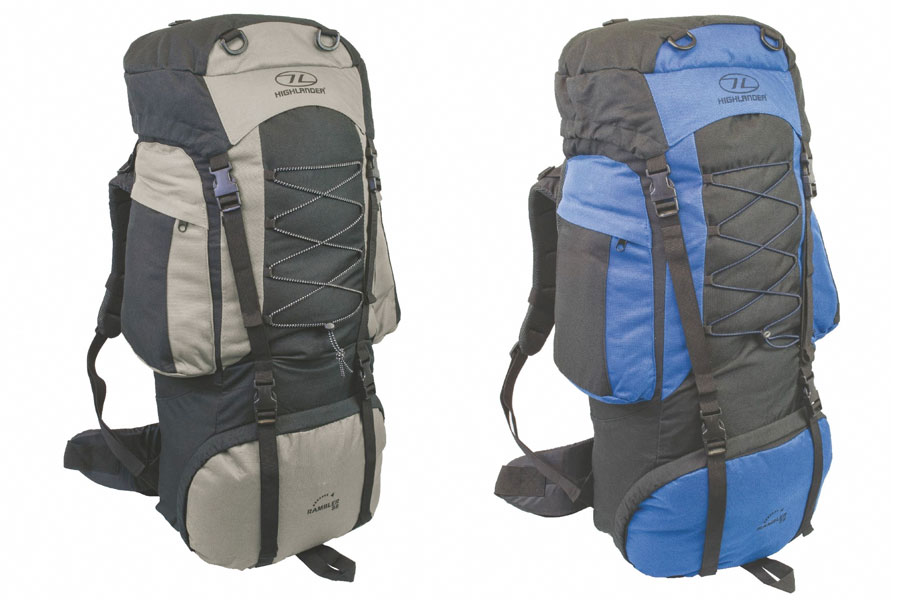 Highlander Rambler 88 Litre Rucksack | Adjustable back system