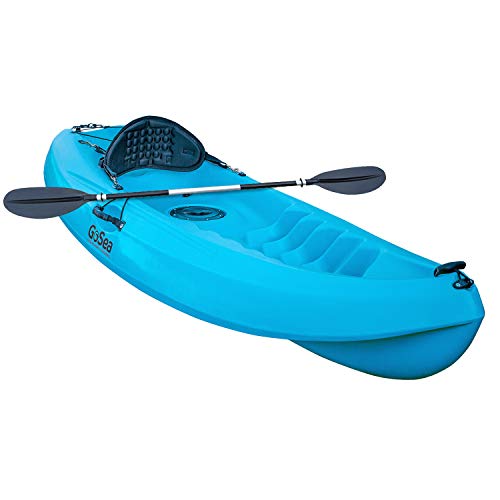 GoSea Pioneer Single Sit On Top Kayaks Standard Bundle with Paddle