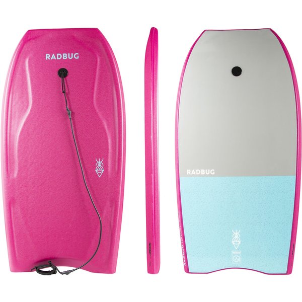 RADBUG - 100 Bodyboard with wrist leash | Decathlon | Bodyboarding ...