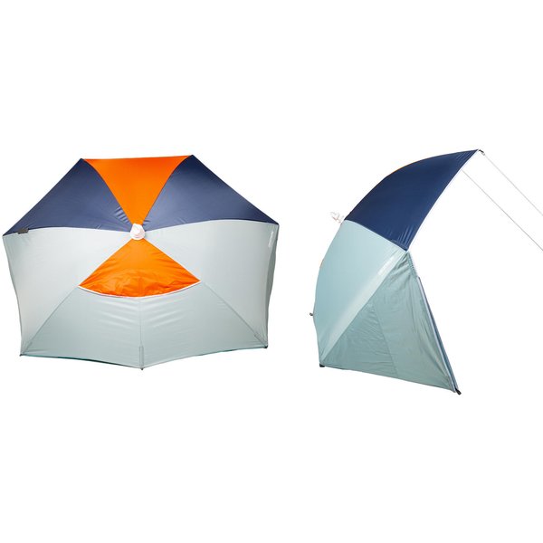 RADBUG - 3-person sun Shelter beach Parasol | UPF50+ Iwiko 180 | Decathlon