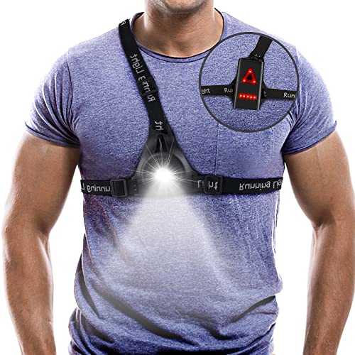 Zenoplige Running Light Lamp | USB | Rechargeable | LED Chest Light